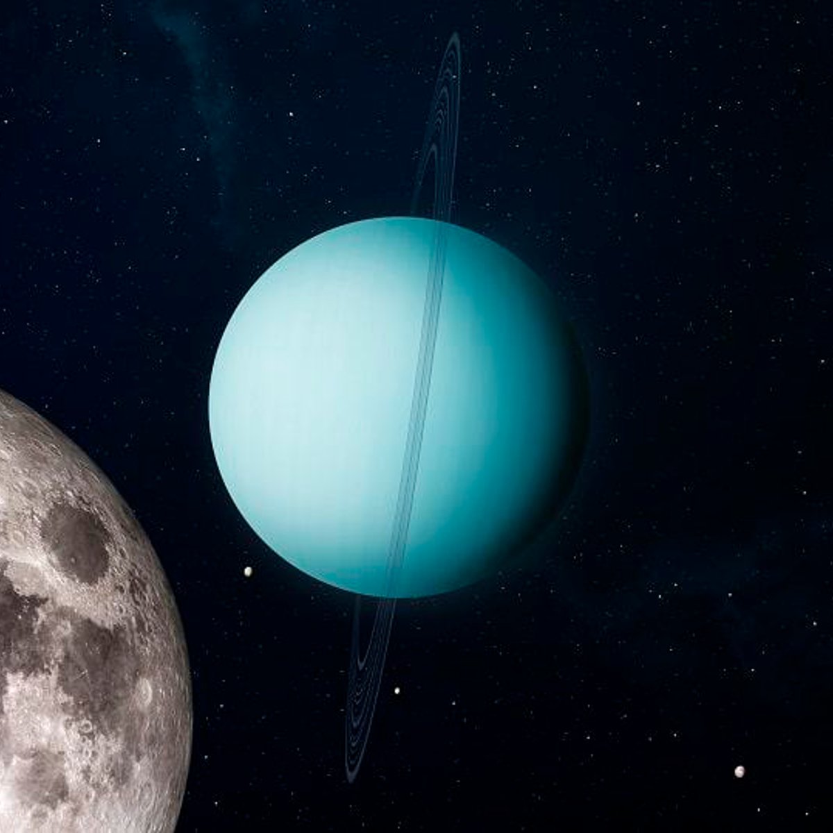 Urano E Suas Luas Luas De Urano: Compreender Nosso Universo