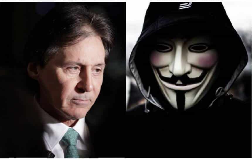 Anonymous derruba site e expõe dados do presidente do Senado - Olhar ...
