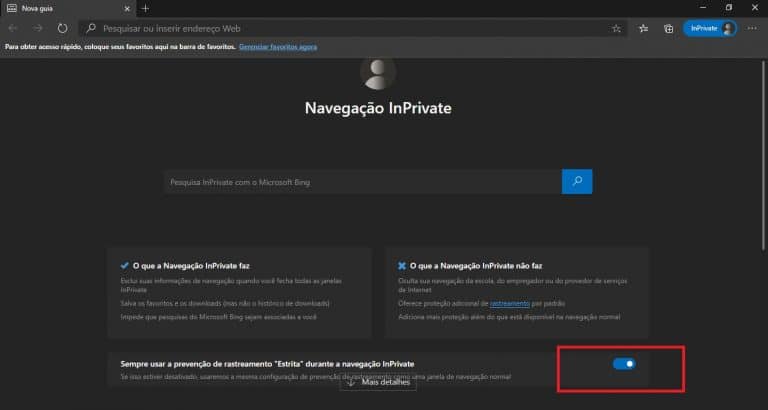 Como ativar o modo Estrito do Microsoft Edge - Olhar Digital