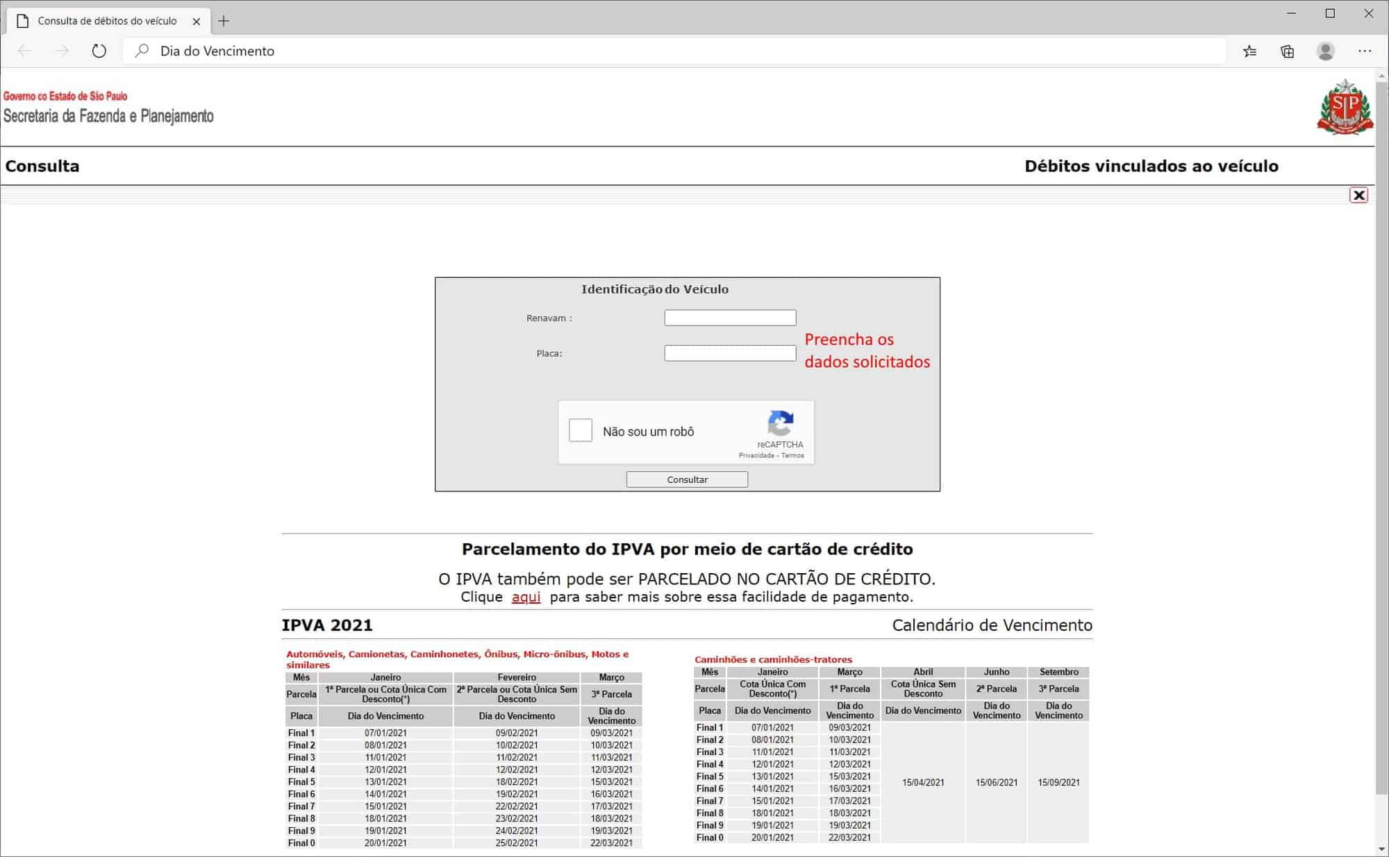 Como consultar o valor do IPVA 2021 SP - Olhar Digital