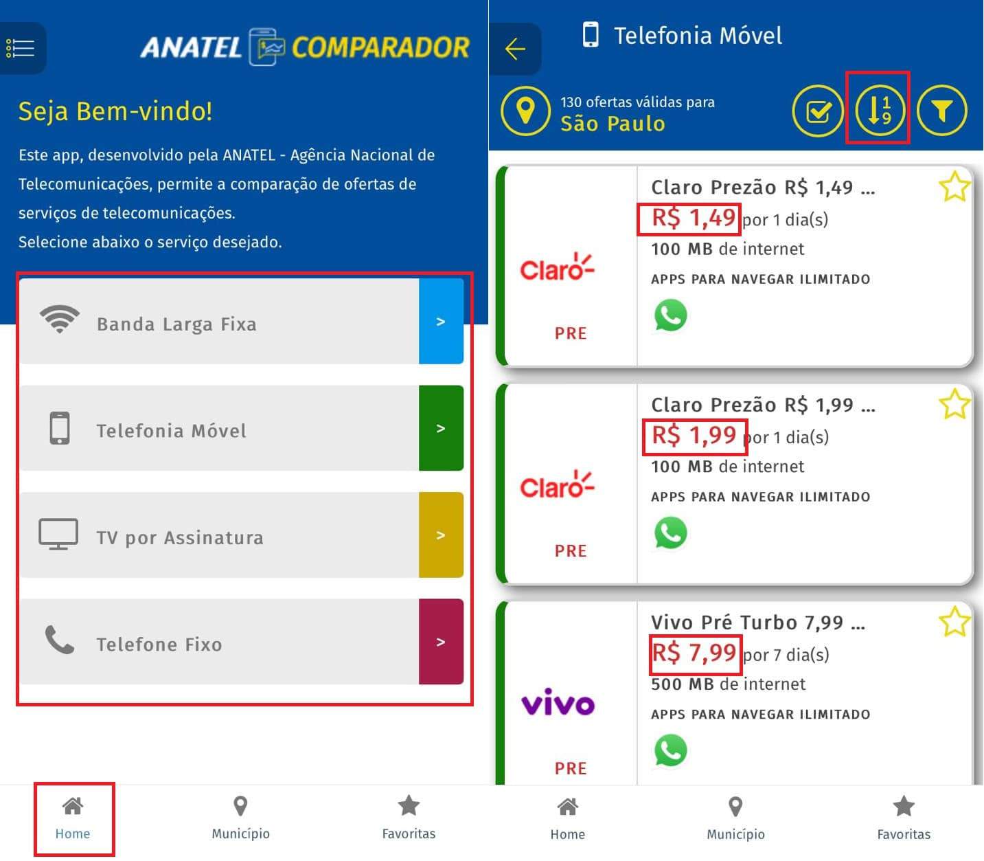 Anatel Comparador: como usar o app de comparação de preços - Olhar Digital