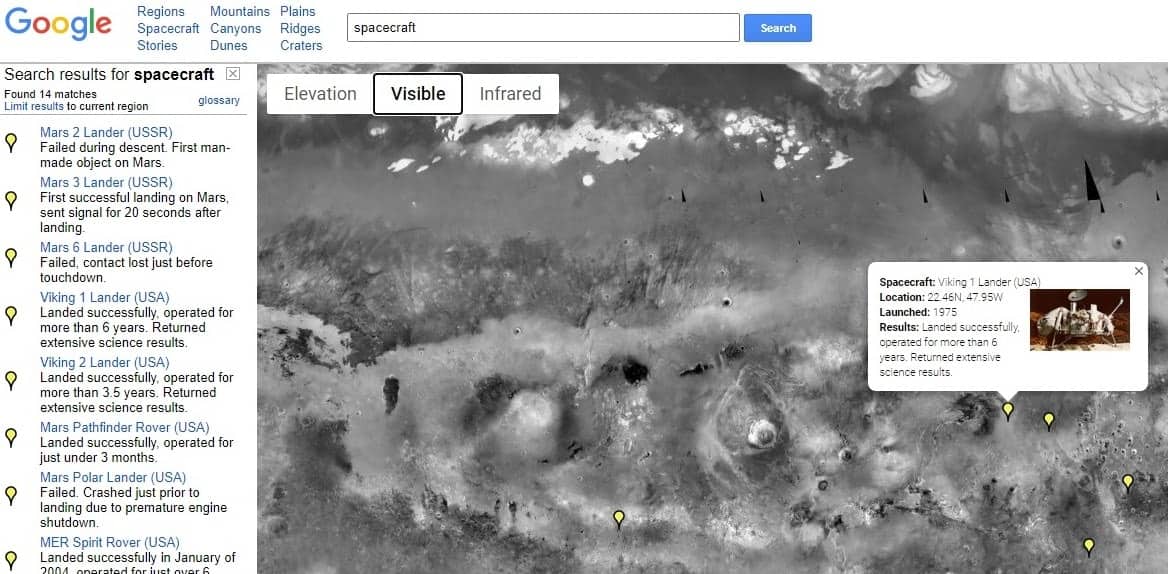 Google Mars: saiba como explorar Marte através da plataforma