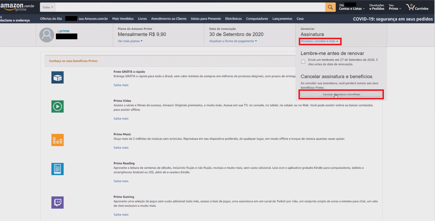 Saiba como cancelar a sua assinatura do Amazon Prime - Olhar Digital