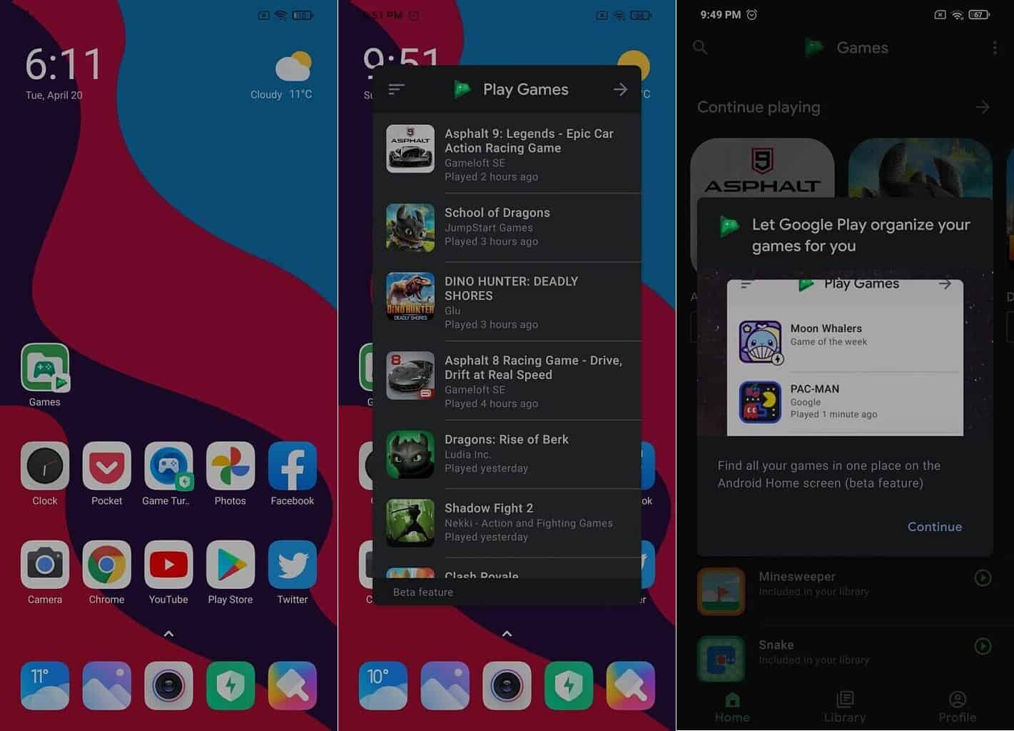 Google Play Games agora pode organizar seus jogos automaticamente ...