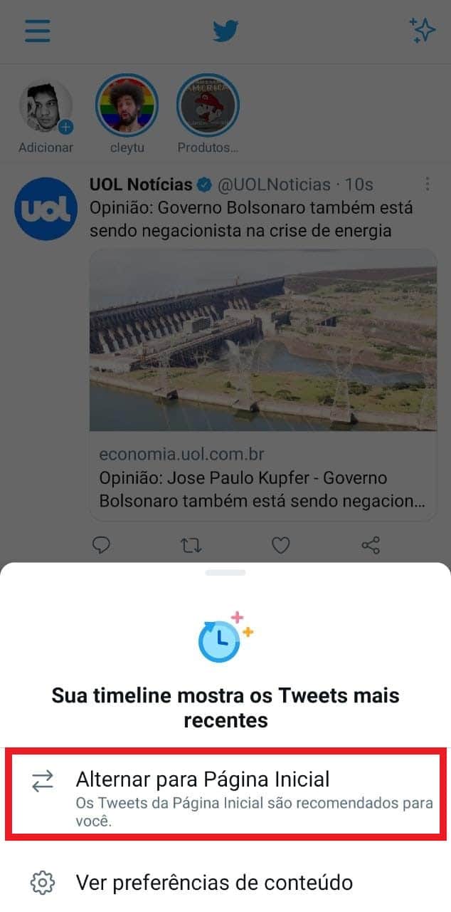Twitter: como organizar o feed em ordem cronológica - Olhar Digital