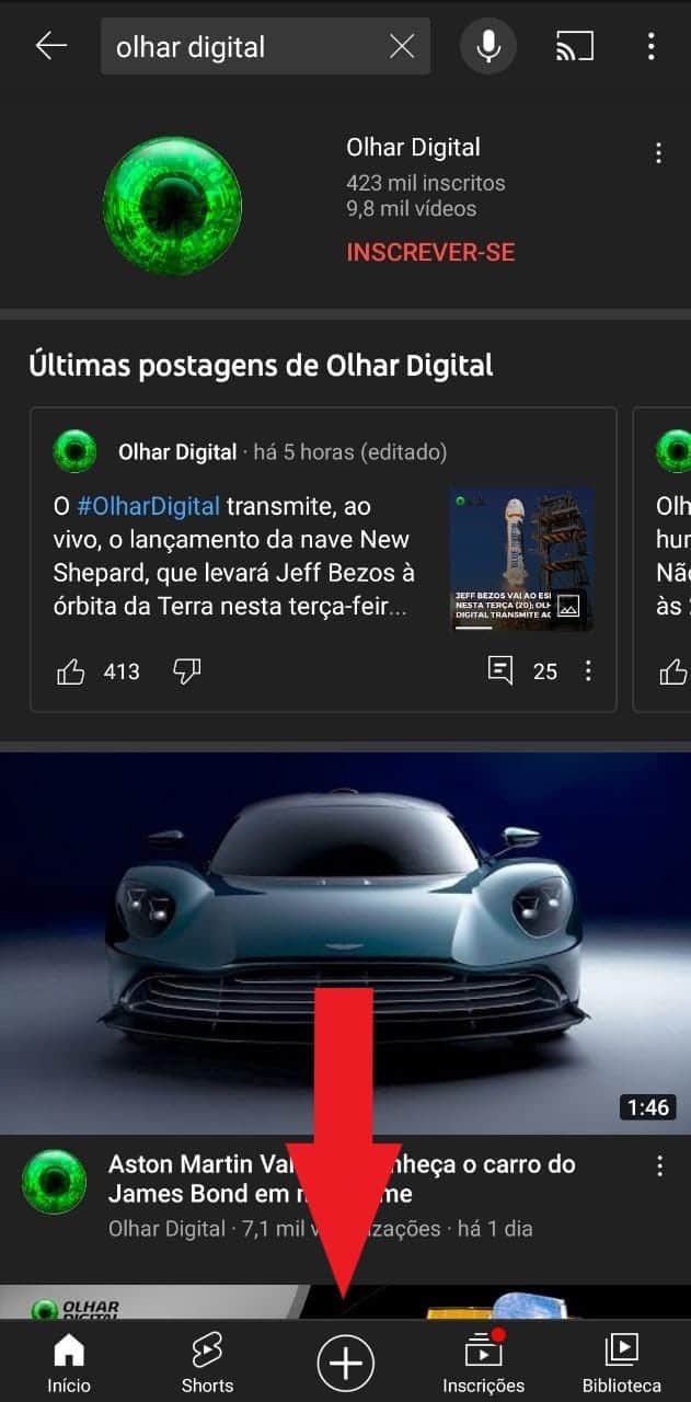 Veja como usar o YouTube Shorts, novo concorrente do TikTok - Olhar Digital