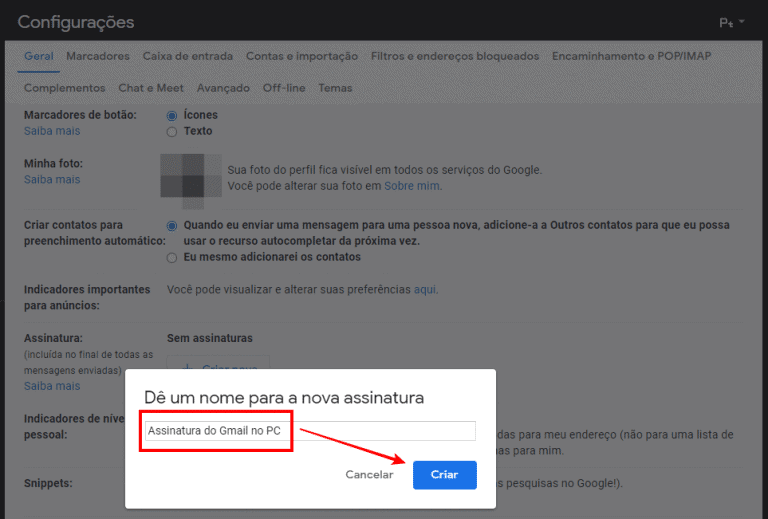 Como criar uma assinatura no Gmail - Olhar Digital