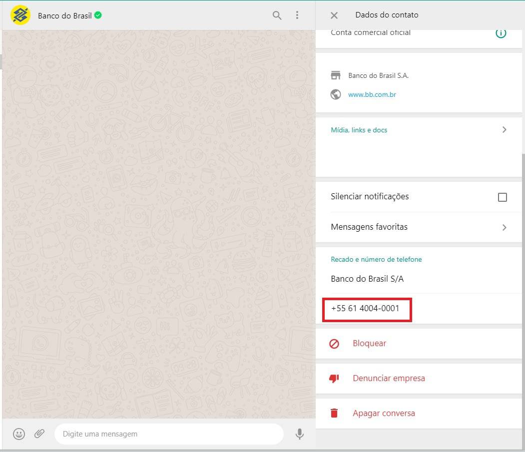 Saiba como entrar em contato com o WhatsApp do Banco do Brasil - Olhar ...