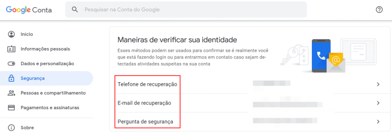Perdeu o acesso? Saiba como tentar recuperar a sua conta do Google ...