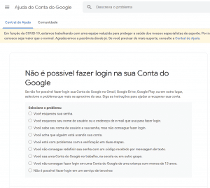 Perdeu o acesso? Saiba como tentar recuperar a sua conta do Google ...