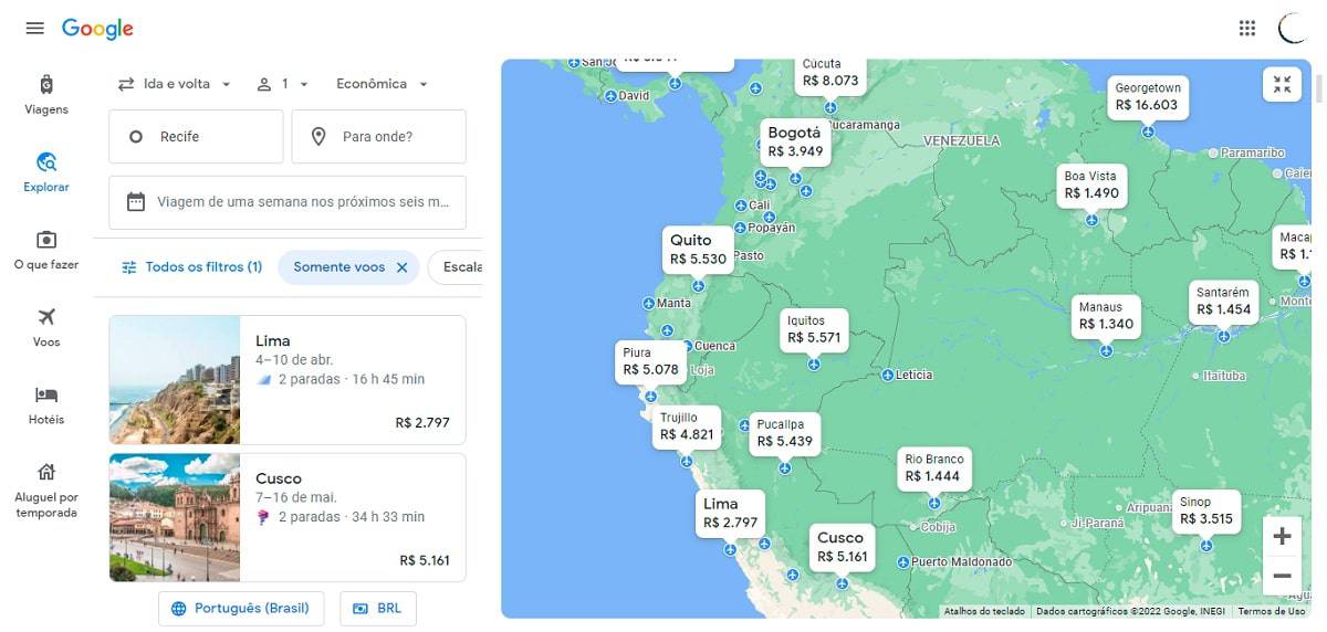 Como encontrar voos mais baratos no Google Flights? - Olhar Digital