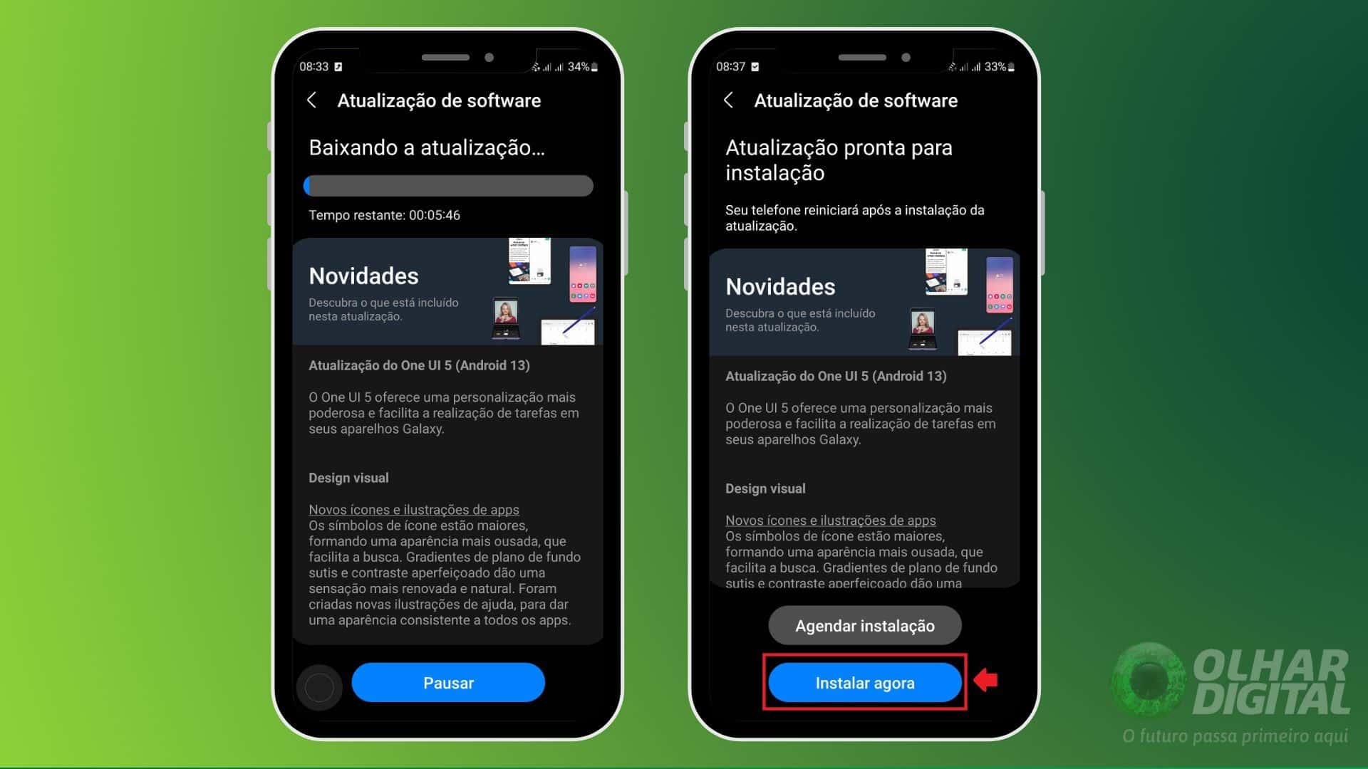 Como atualizar o Android para versão nova - Olhar Digital