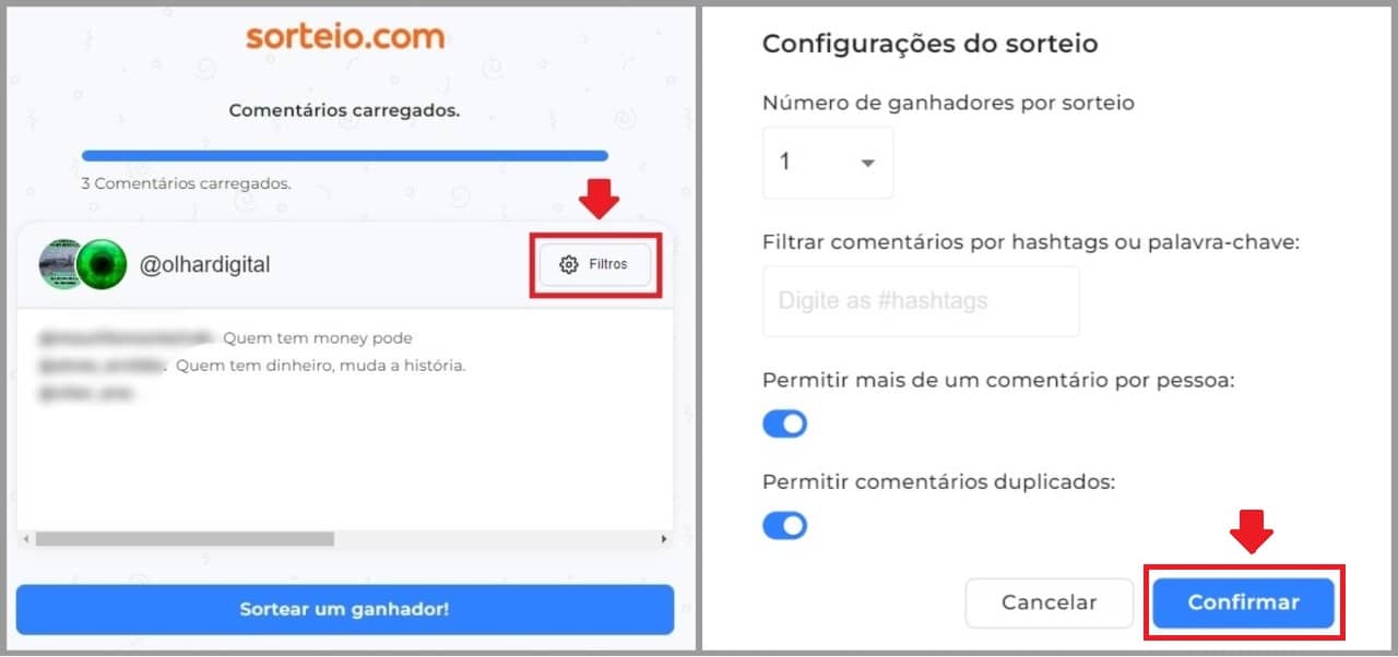 Sorteiogram: Como Funciona e Passo a Passo Para Usar