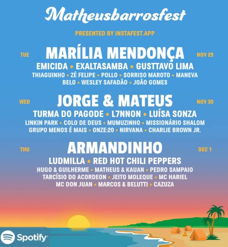 Instafest: veja como criar um festival com seus artistas preferidos do ...