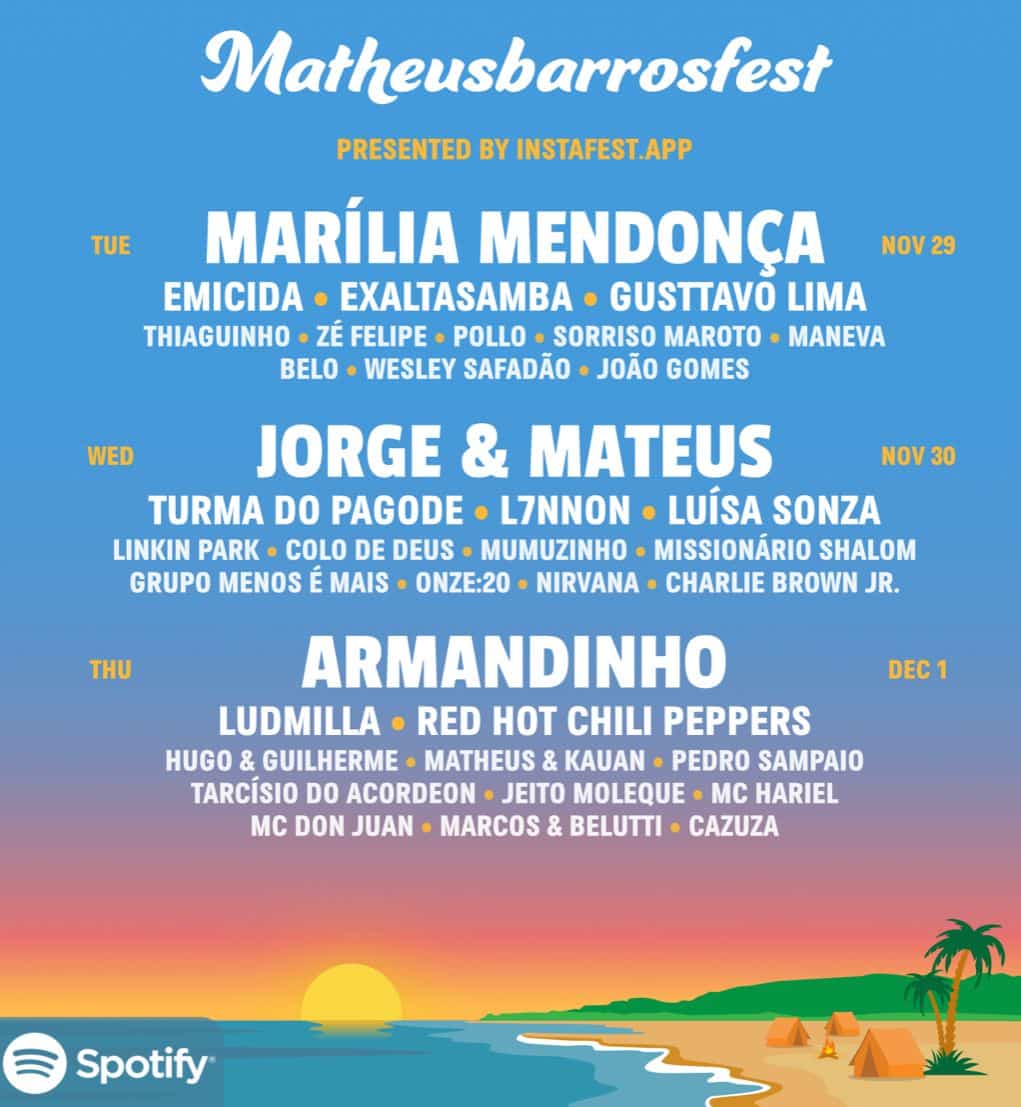 Instafest: veja como criar um festival com seus artistas preferidos do ...