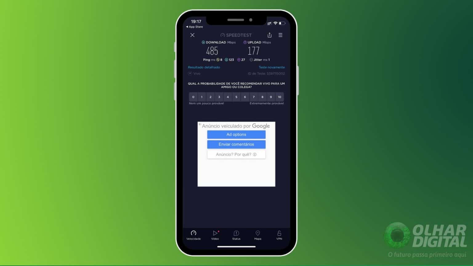 Como medir a velocidade de sua internet pelo Ookla Speedtest - Olhar ...
