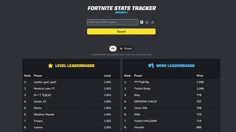 Fortnite Tracker: 5 sites para monitorar sua conta e estatísticas no jogo