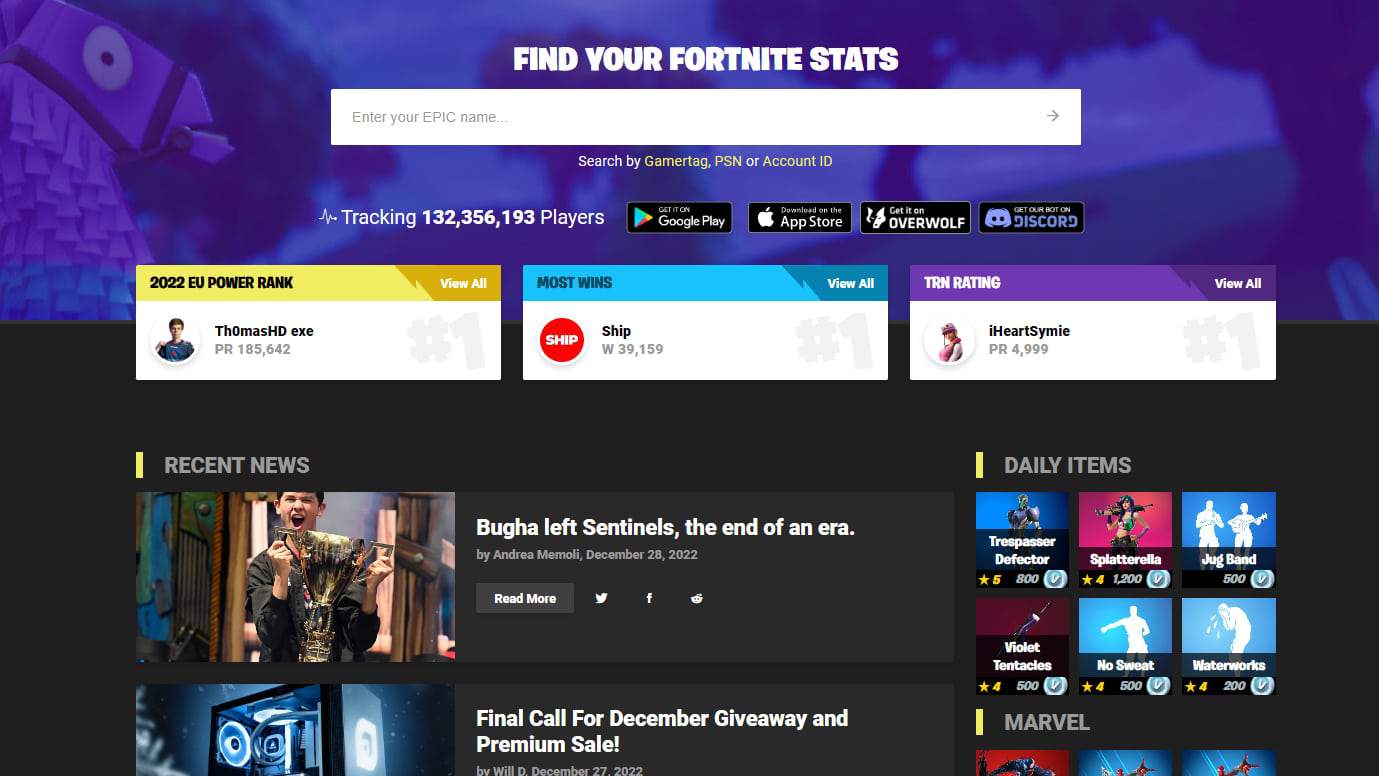 Fortnite Tracker: 5 sites para monitorar sua conta e estatísticas no jogo
