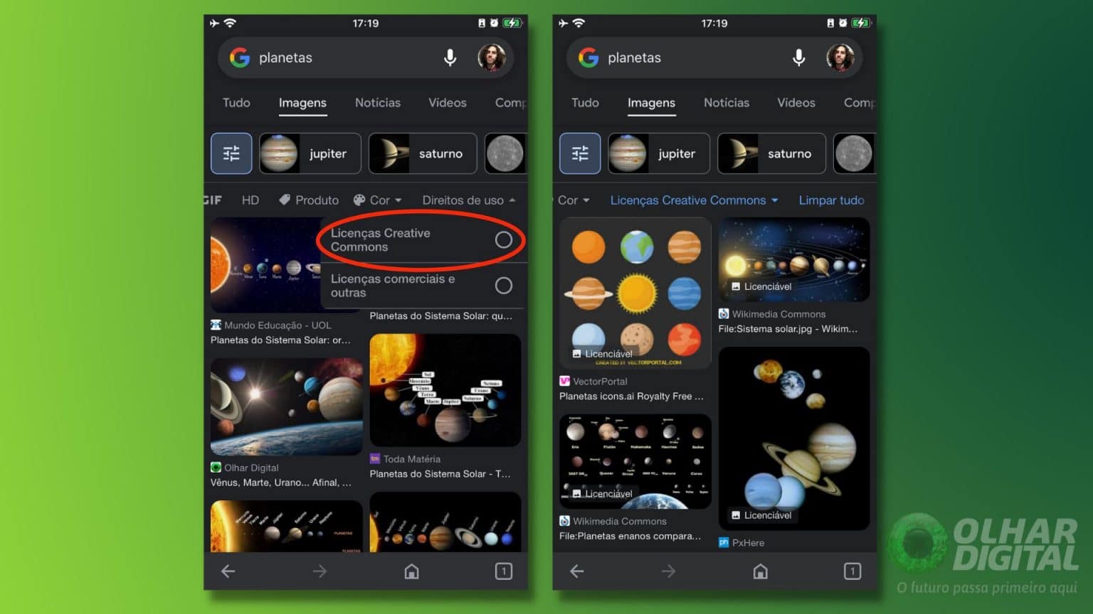 Como achar fotos sem direitos autorais no Google - Olhar Digital