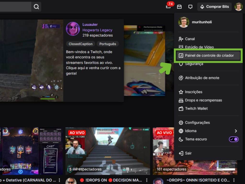 Como ver seus clipes feitos na Twitch - Olhar Digital