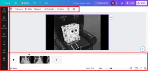 Como editar vídeos no Canva - Olhar Digital