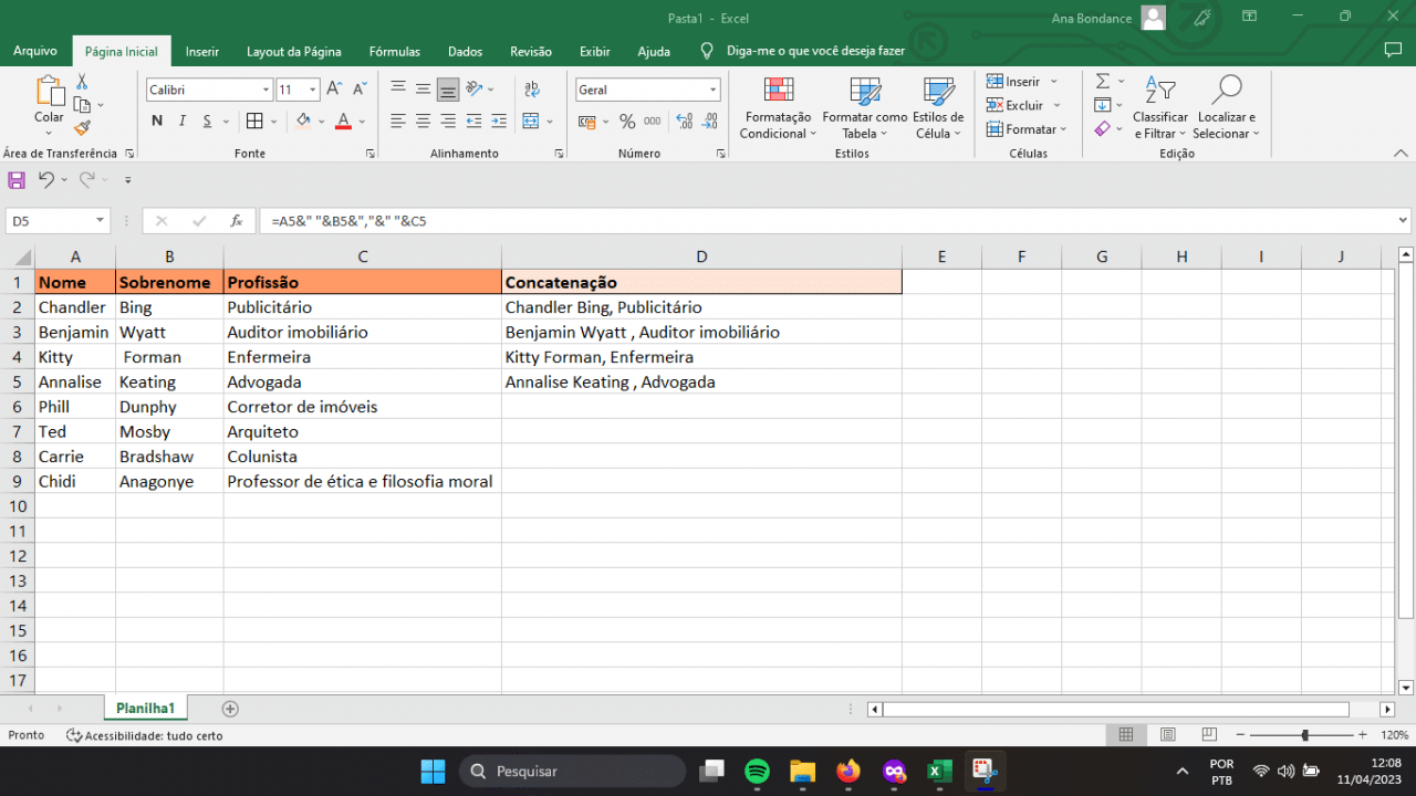 Como usar a função concatenar no Excel - Olhar Digital