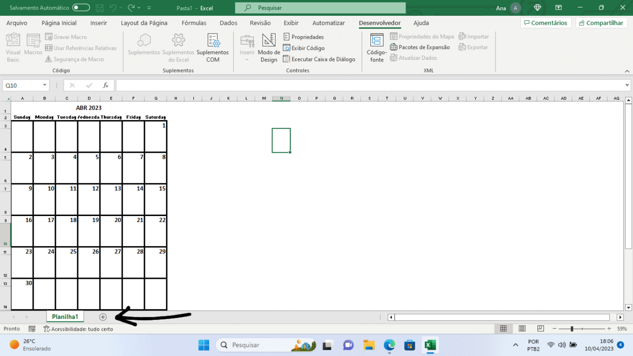 Como fazer um calendário no Excel - Olhar Digital