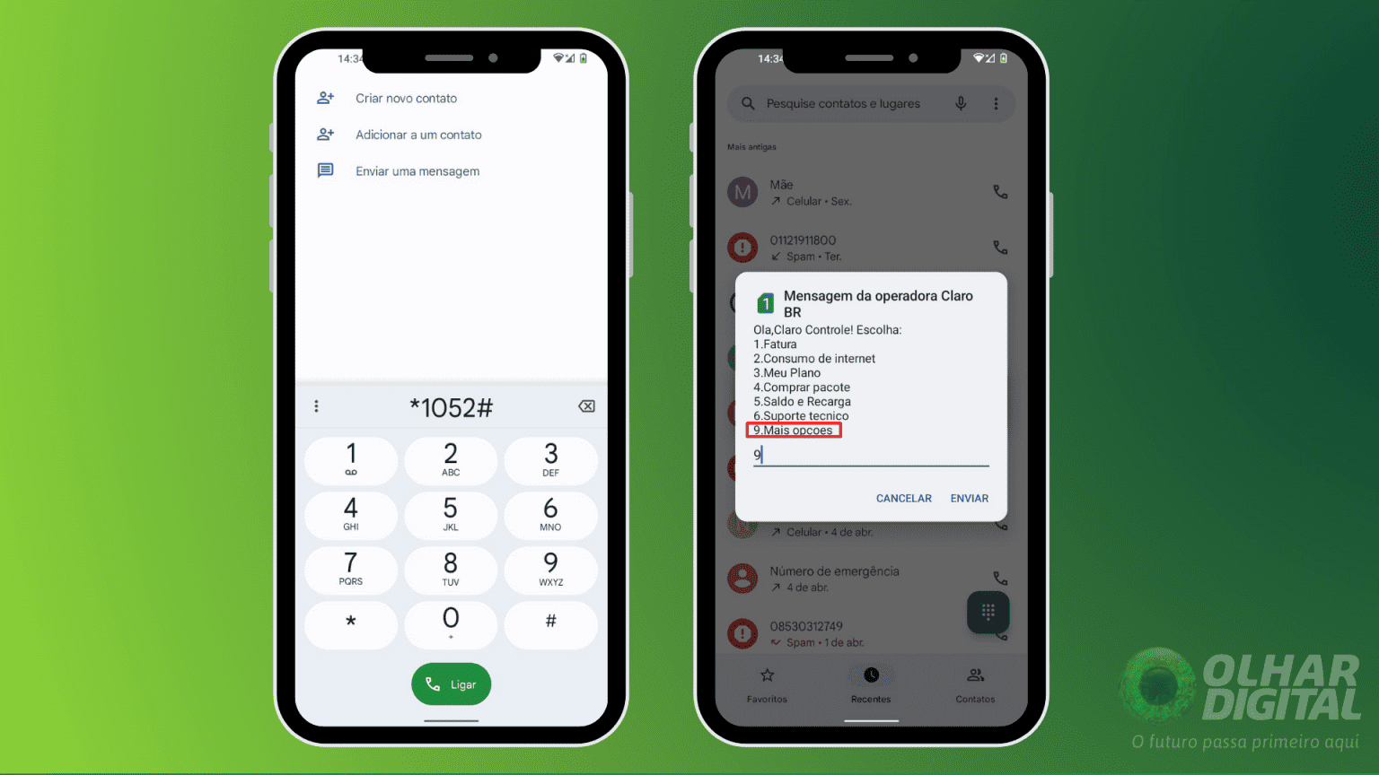 Como fazer uma ligação privada na Claro, TIM e Vivo?
