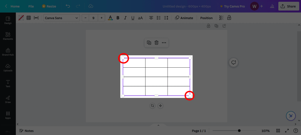 Como fazer tabelas, linhas e colunas no Canva - Olhar Digital