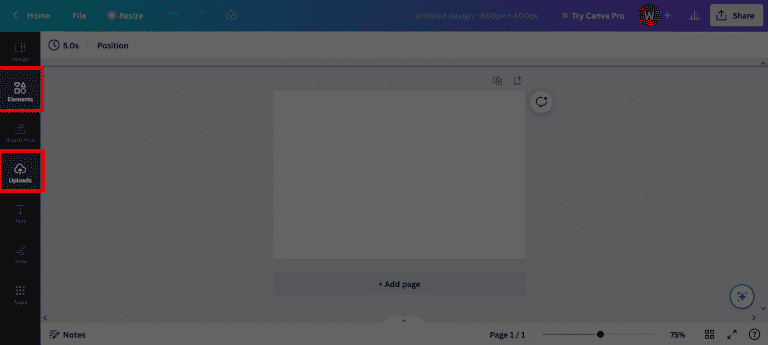 Como agrupar, sobrepor e alinhar elementos no Canva