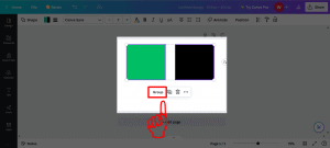 Como agrupar, sobrepor e alinhar elementos no Canva