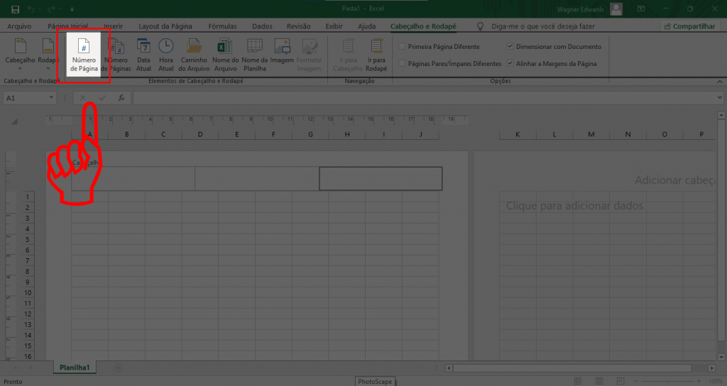 Excel: como inserir número de páginas - Olhar Digital