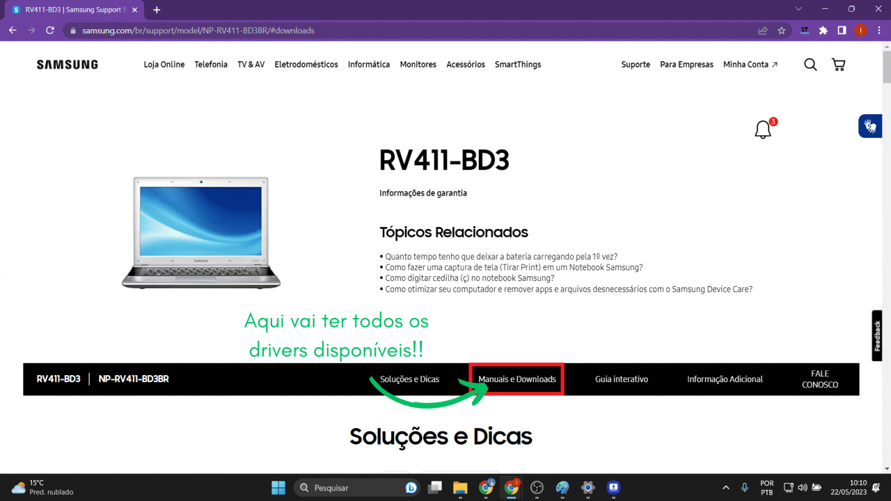 Como atualizar driver de notebook da Samsung [3 modos]