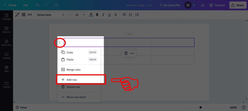 Como fazer tabelas, linhas e colunas no Canva - Olhar Digital