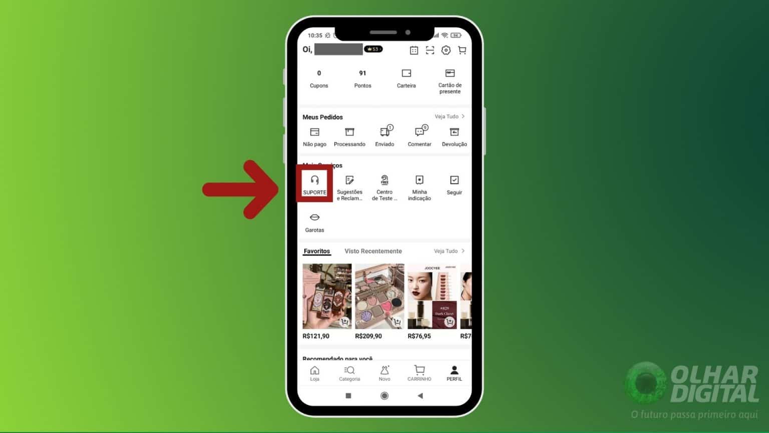 Como entrar em contato com a Shein? - Olhar Digital
