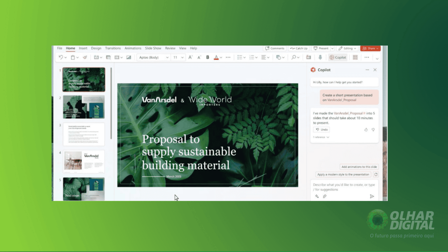 Como Usar O Copilot No Microsoft Powerpoint