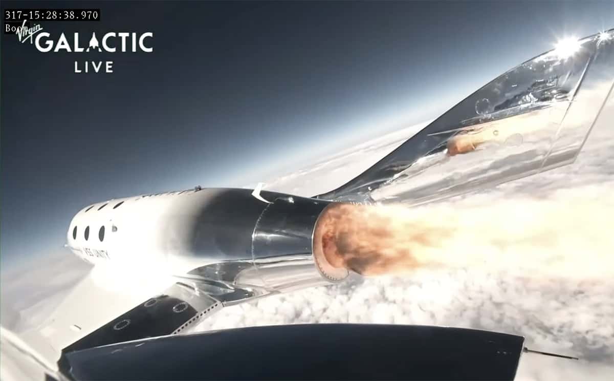 Assista ao vivo ao 1º voo turístico da Virgin Galactic ao espaço