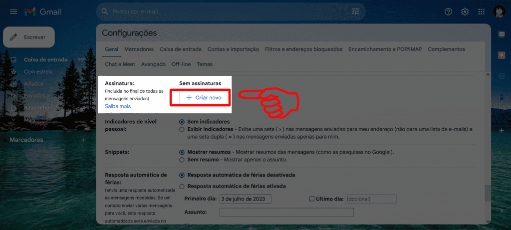 Como colocar assinatura no Gmail - Olhar Digital