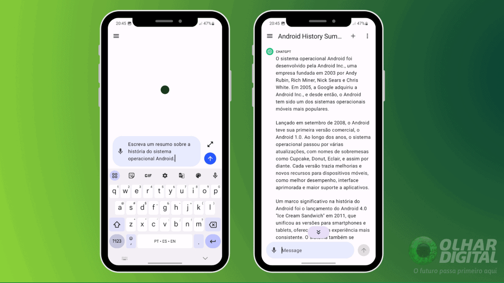 ChatGPT: como baixar e usar app no celular Android