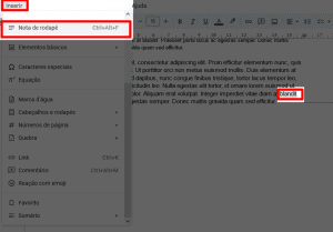 Como colocar o Google Docs nas normas ABNT?