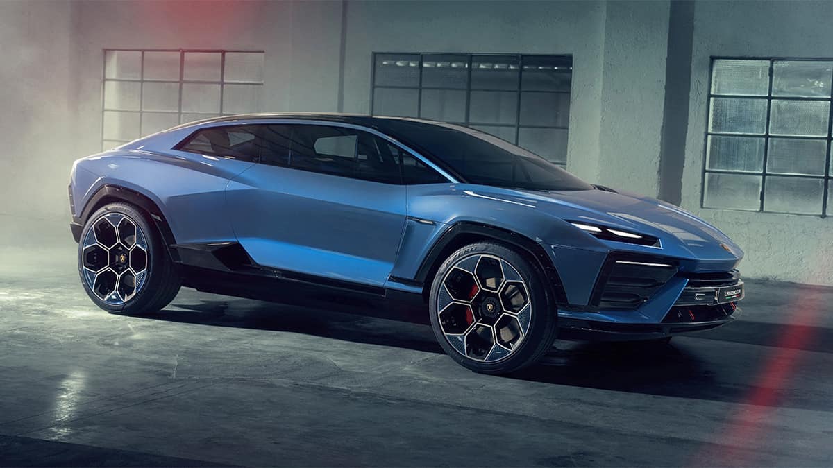 Nova Lamborghini elétrica é inspirada em naves espaciais; veja!