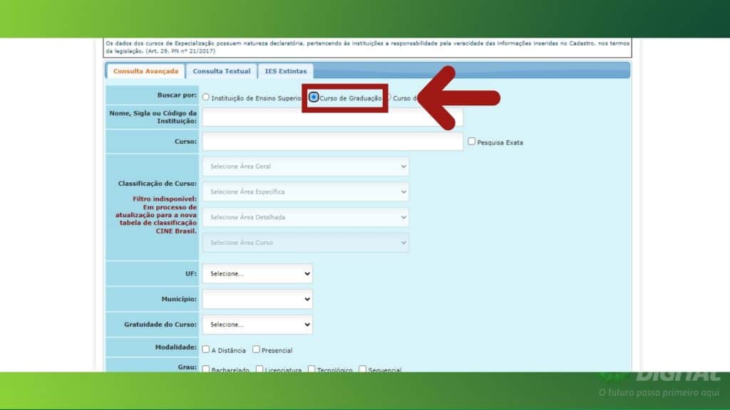 Como saber se um curso é reconhecido pelo MEC?
