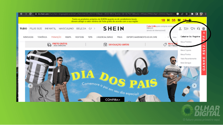 Como comprar na Shein pela primeira vez com dicas e passo a passo