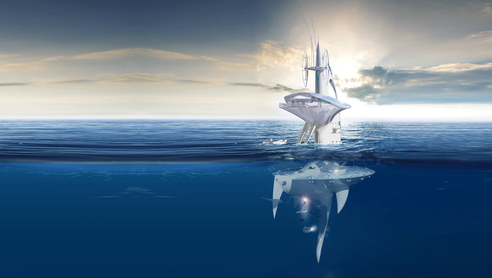 SeaOrbiter: conheça o incrível projeto da estação oceânica internacional