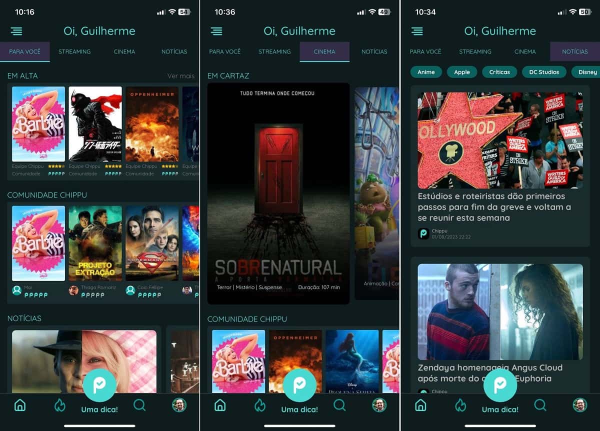 Nova versão do Chippu tem séries, comunidade e mais