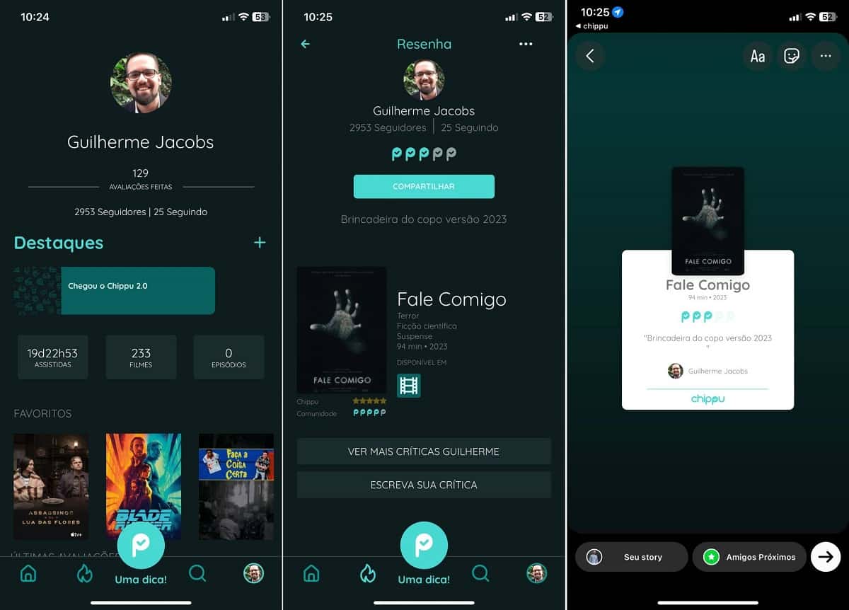 Nova versão do Chippu tem séries, comunidade e mais