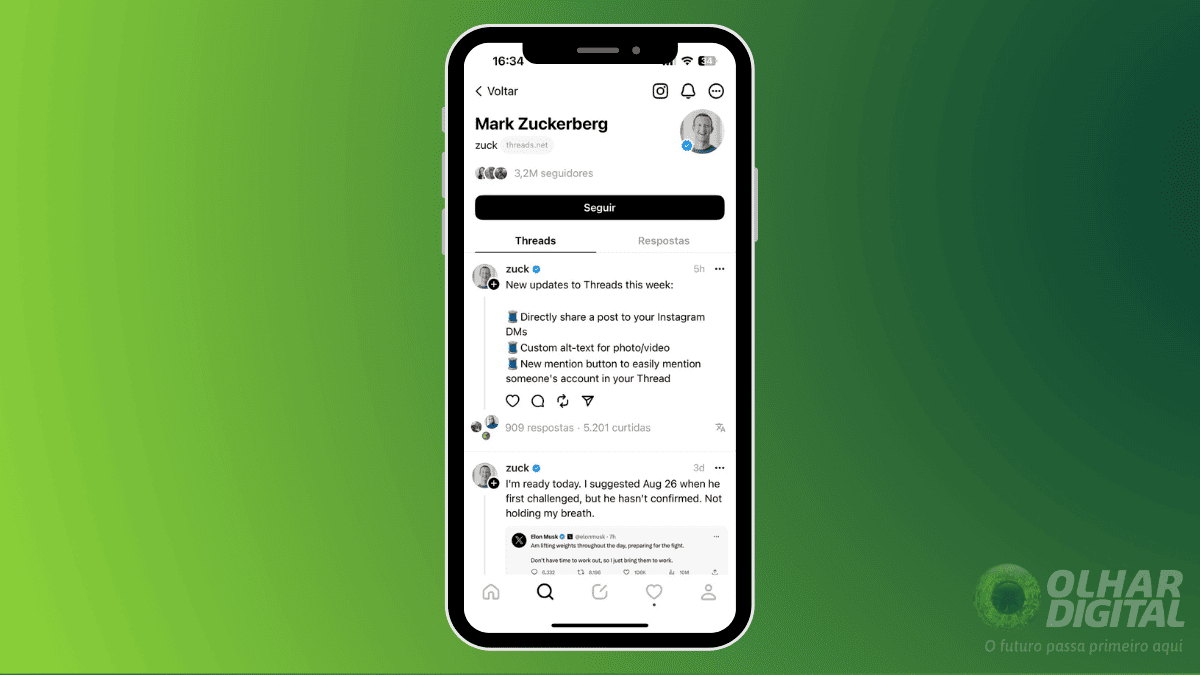 Threads ganhará cinco novas funcionalidades; veja quais