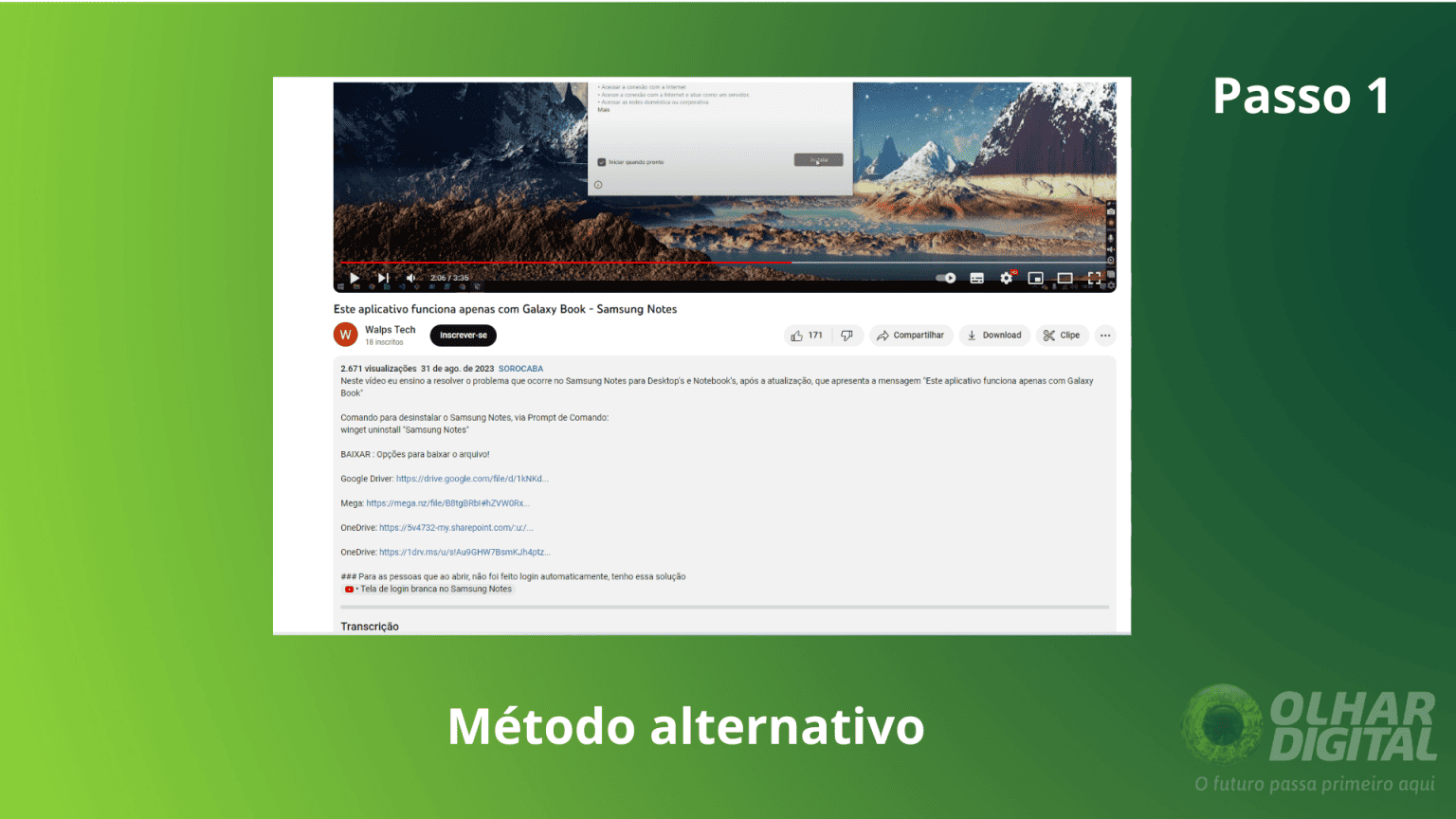 Como instalar o Samsung Notes em qualquer computador Windows