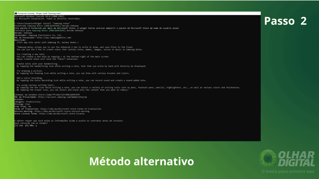 Como instalar o Samsung Notes em qualquer computador Windows