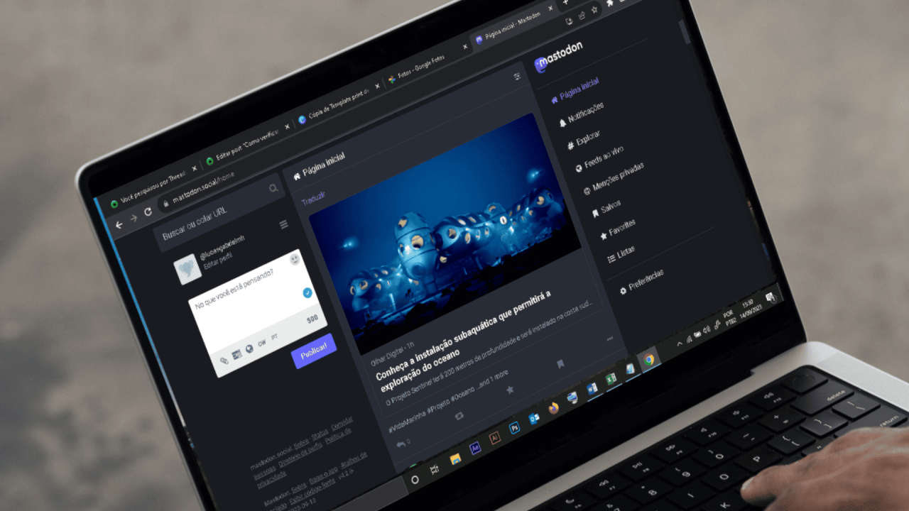 Como verificar um perfil Mastodon com uma conta do Threads